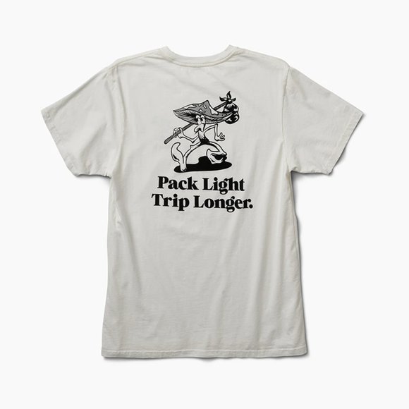Roark | Shirts | New Roark Pack Light Trip Longer White Tshirt | Poshmark